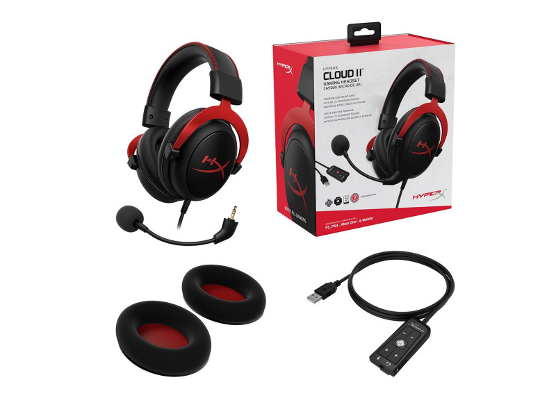 HyperX Cloud II 7.1Black/Red Headset